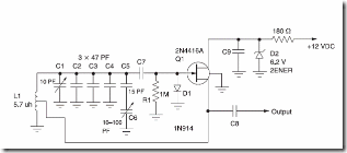 Radio Circuits Blog: Hartley RF oscillator